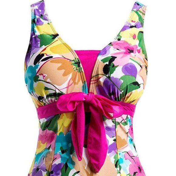 Bet & Fit | Swim | Xl Size New Colorful Floral Swimdress Womens ...